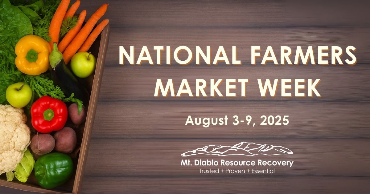 National Farmers Market Week: August 3–9, 2025 - Mt. Diablo Resource ...